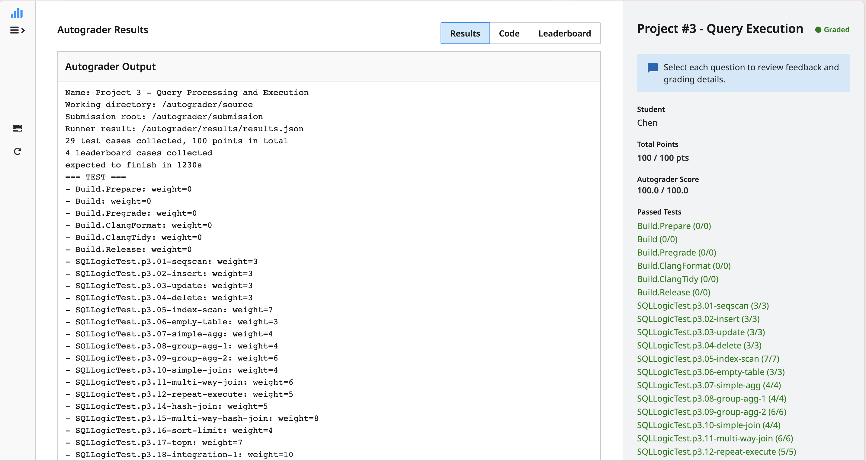 CMU15445-2023-Project3